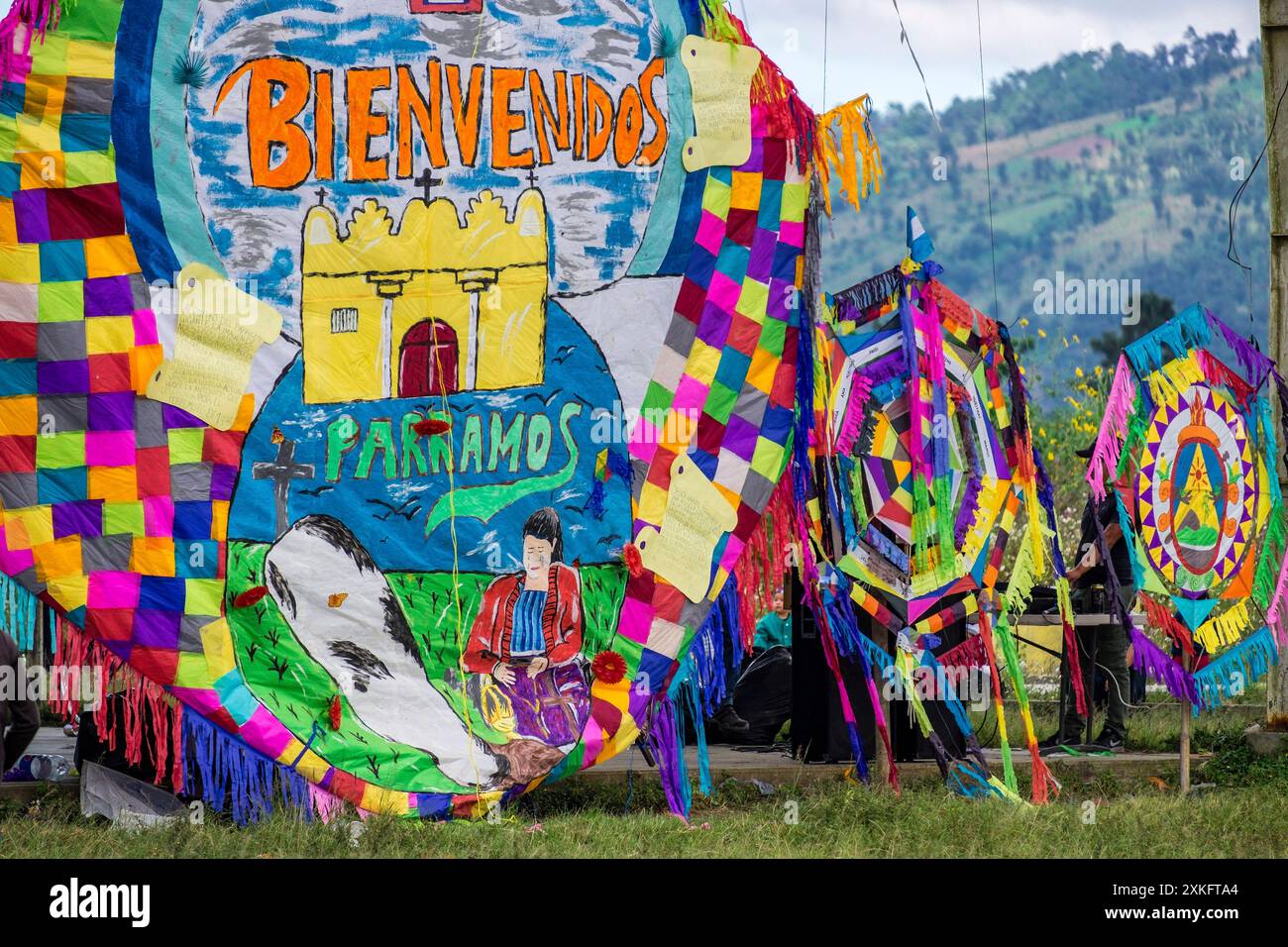 Guatemala festival of the giant kites hi-res stock photography and ...