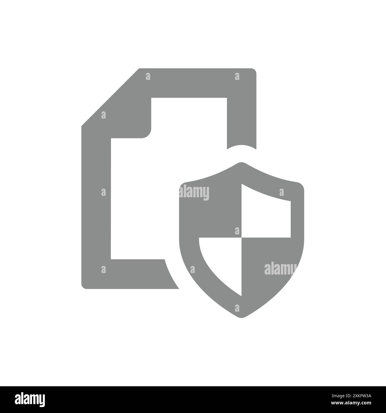 Secured file icon hi-res stock photography and images - Alamy