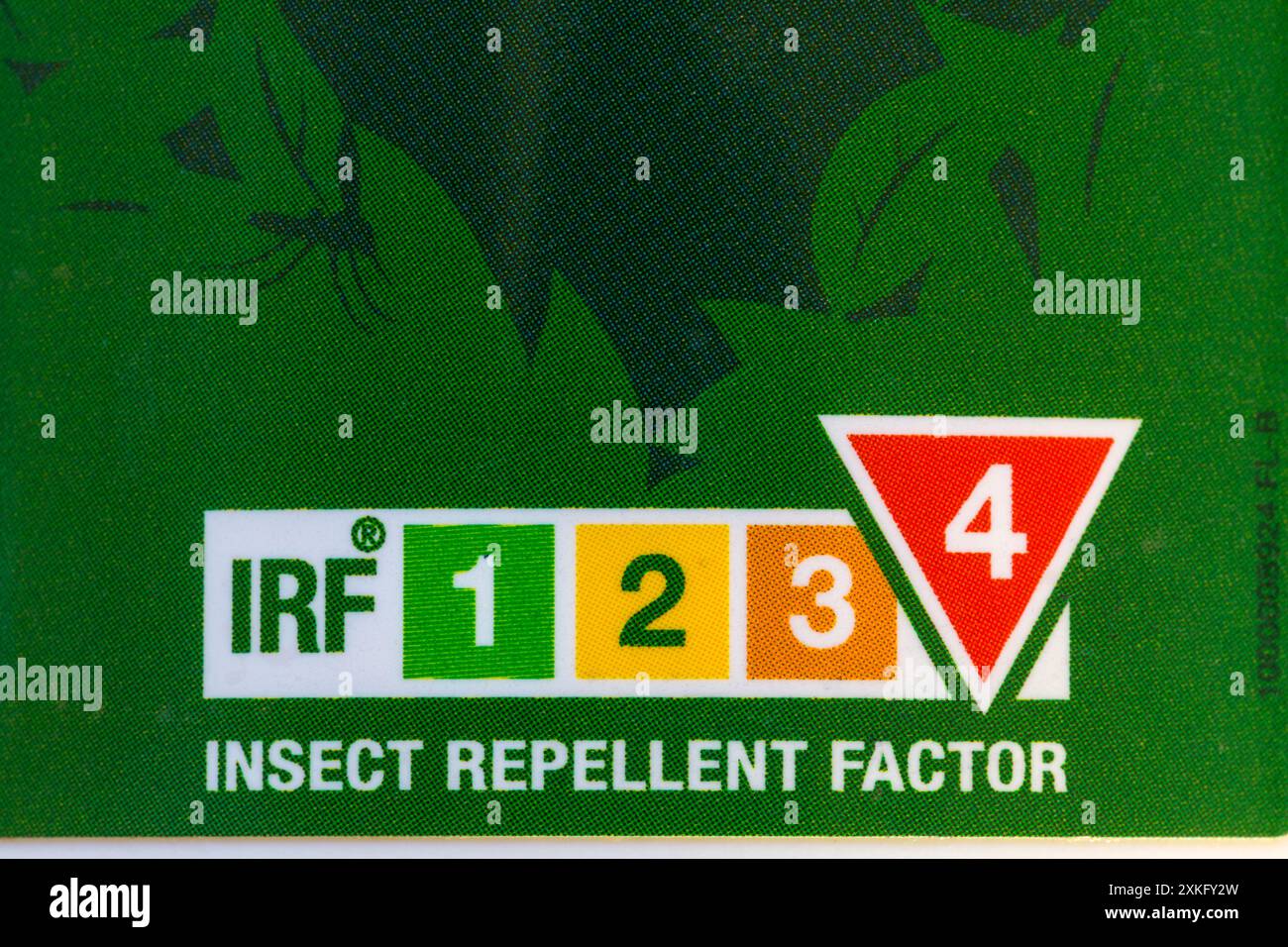 IRF insect repellent factor rating 4 on Jungle Formula Maximum Insect ...