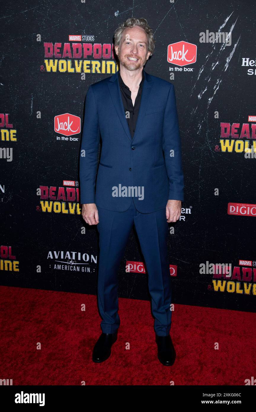 Zeb Wells bei der Weltpremiere des Kinofilms Deadpool & Wolverine im ...