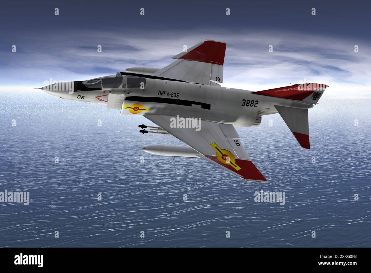 Fighter jet over water hi-res stock photography and images - Alamy
