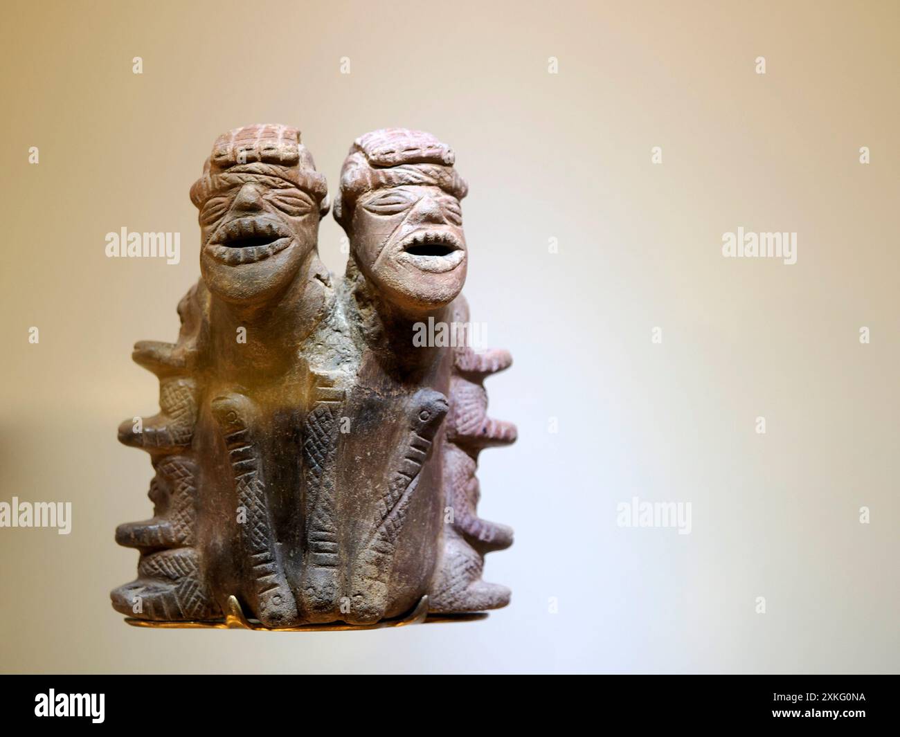 BOGOTA, COLOMBIA - JULY 3, 2024: Superb ceramic pottery on display in ...