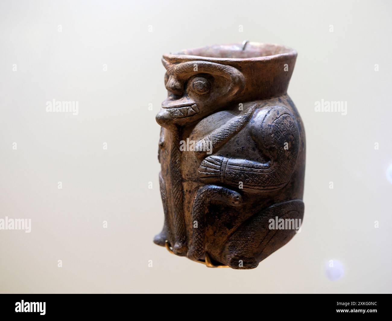 BOGOTA, COLOMBIA - JULY 3, 2024: Superb ceramic pottery on display in ...