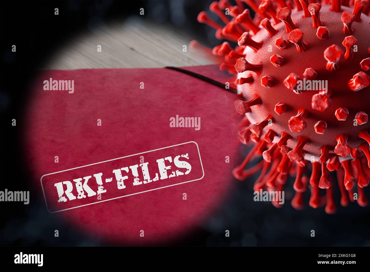 Symbolbild RKI-Files: Die Dokumente des RKI in Zusammenhang mit der ...