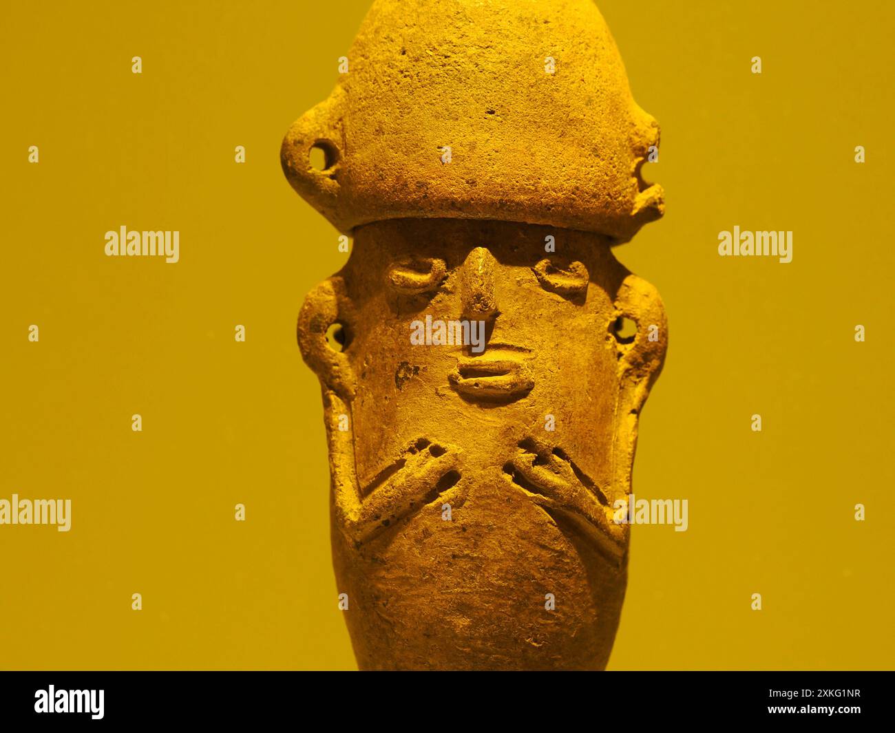 BOGOTA, COLOMBIA - JULY 3, 2024: Superb ceramic pottery on display in ...