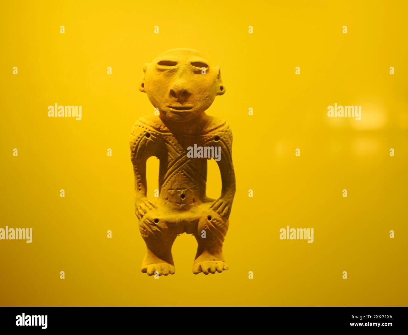 BOGOTA, COLOMBIA - JULY 3, 2024: Superb ceramic pottery on display in ...