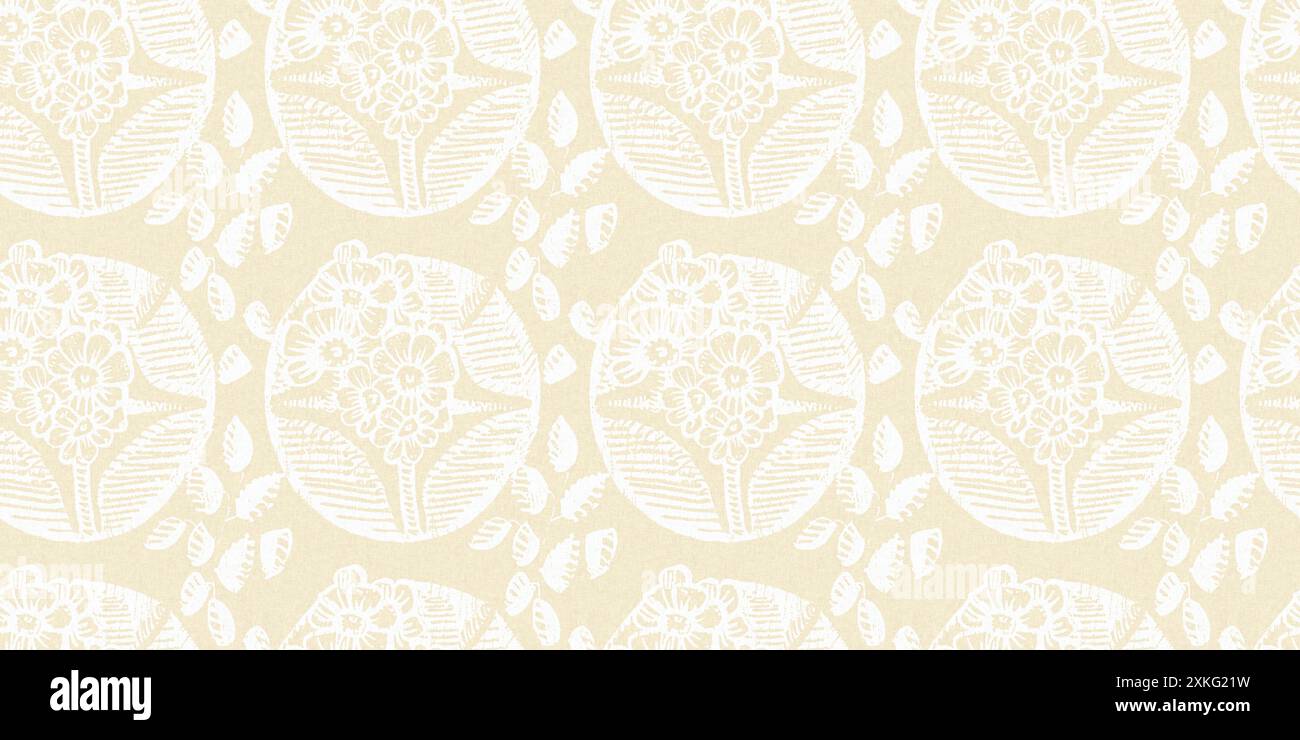 Modern white on cream lace effect wedding border texture. Soft tonal ...