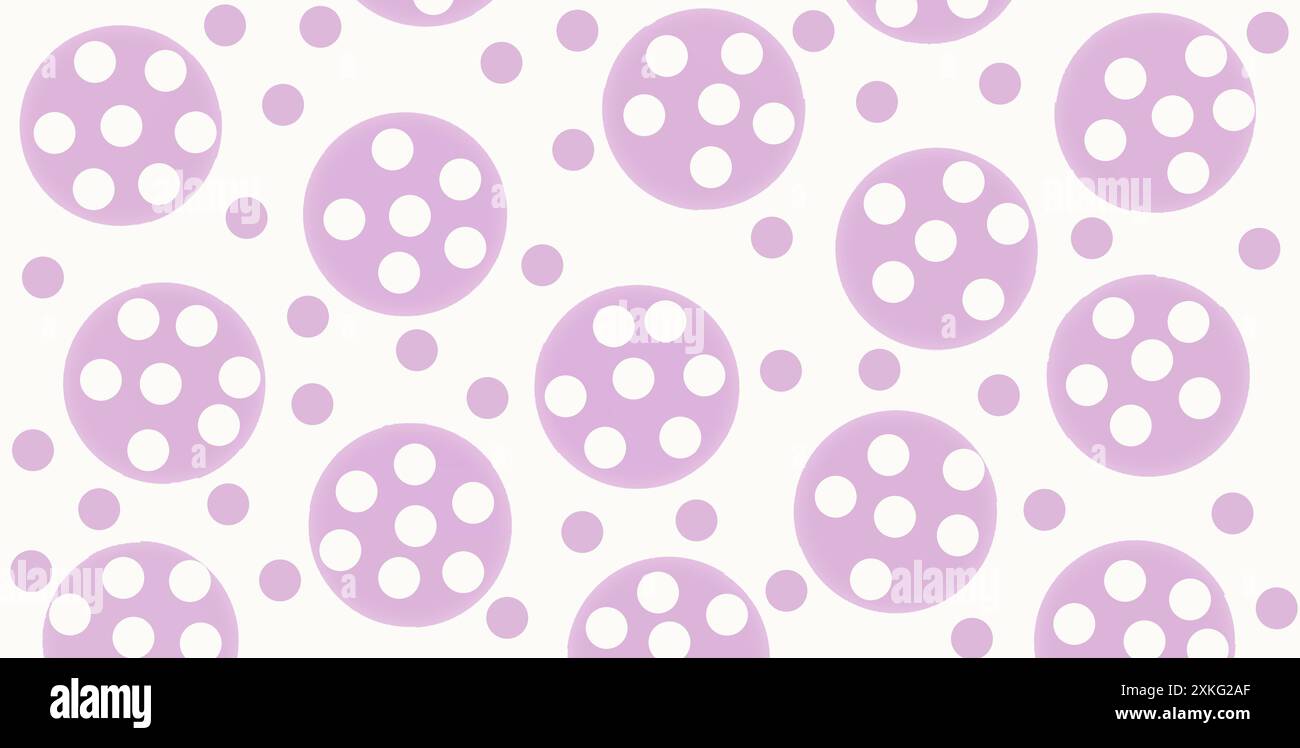 Purple background white dots ideal hi-res stock photography and images ...