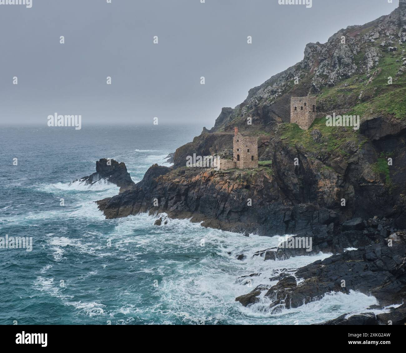 The Crowns, Botallack Mines Stock Photo - Alamy