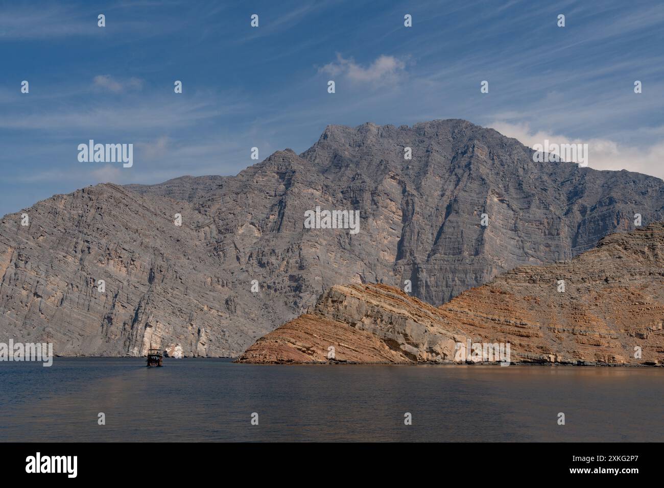 The stunning and glorious Fjords of Oman taken on a boat trip from ...