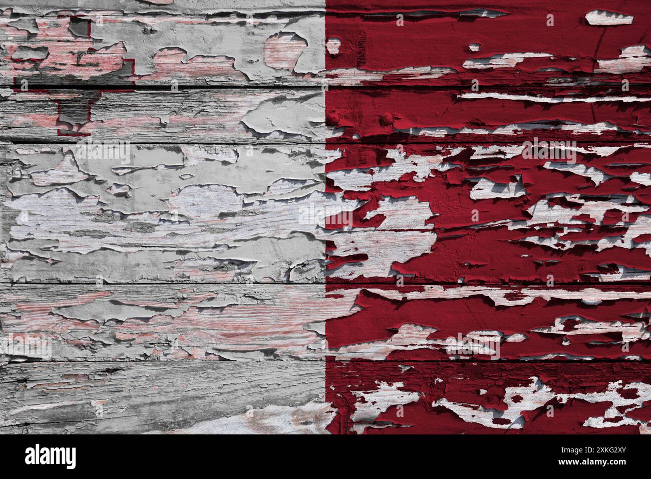 Flag of Malta painted on a grunge wooden board Stock Photo - Alamy