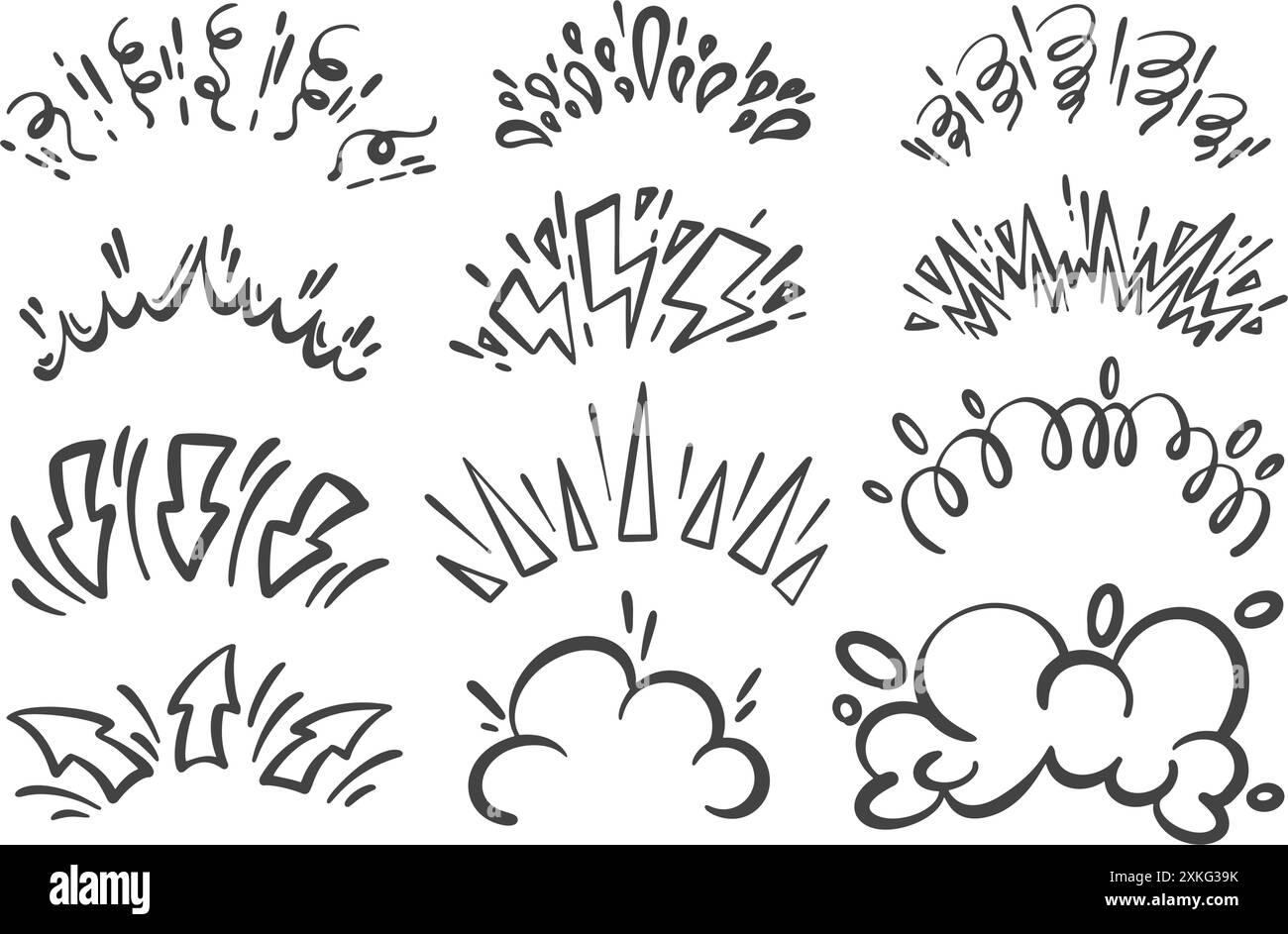 Cartoon comic bomb bang explosion effect. Vector burst with splashes ...