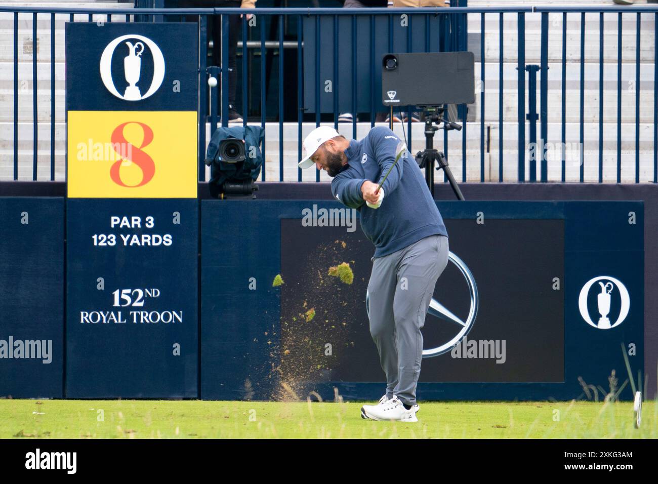 Troon, Scotland, UK. 21st July 2024. Round Four of the 152nd Open ...