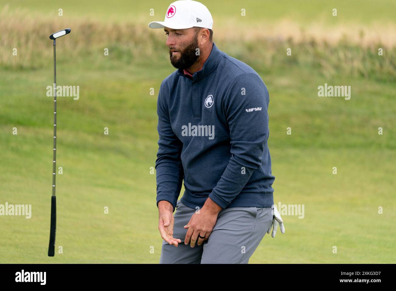 Troon, Scotland, UK. 21st July 2024. Round Four of the 152nd Open ...
