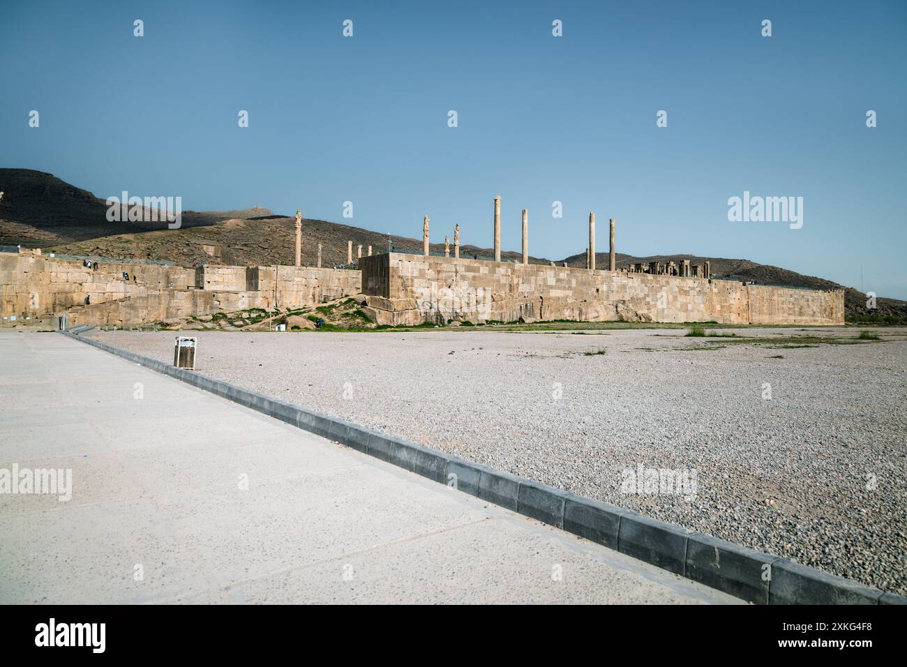 Persepolis, the ancient capital of the first Persian Empire from about ...