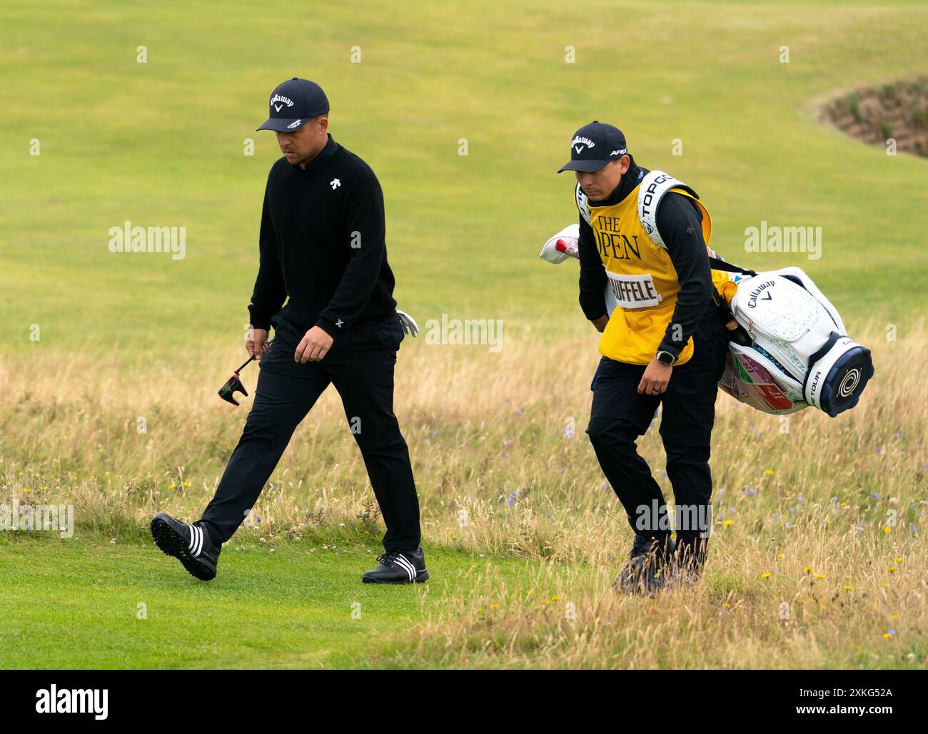 Troon, Scotland, UK. 21st July 2024. Round Four of the 152nd Open ...