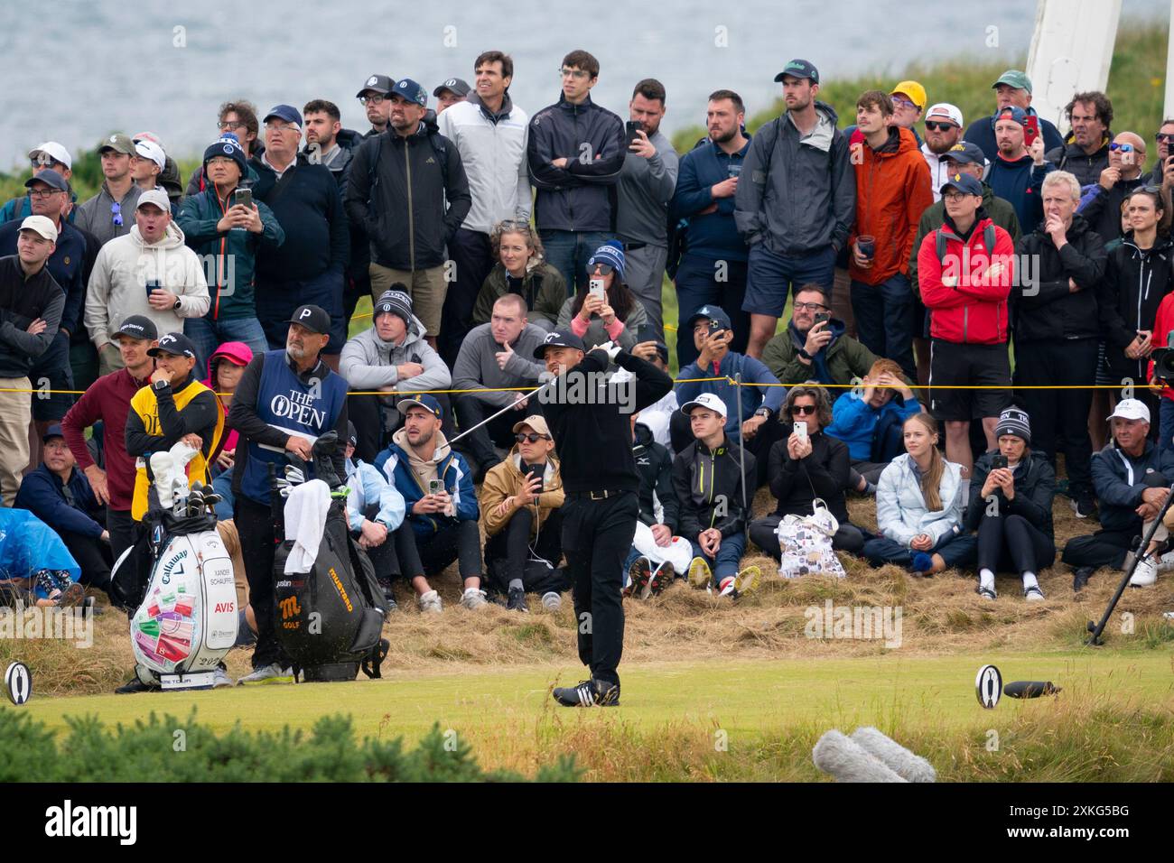 Troon, Scotland, UK. 21st July 2024. Round Four of the 152nd Open ...
