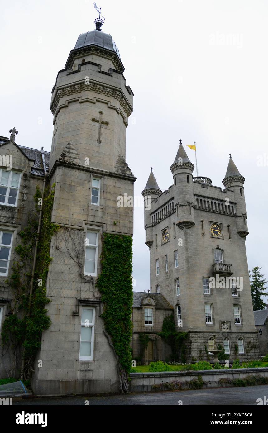 Balmoral Castle, Ballater, Scotland, United Kingdom, Europe Stock Photo ...