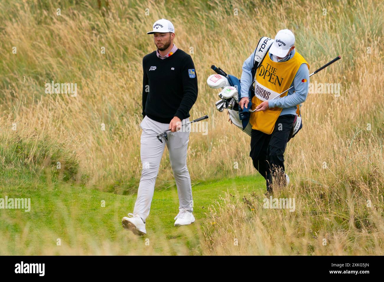 Troon, Scotland, UK. 21st July 2024. Round Four of the 152nd Open ...