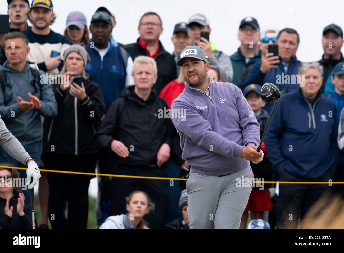 Troon, Scotland, UK. 21st July 2024. Round Four of the 152nd Open ...