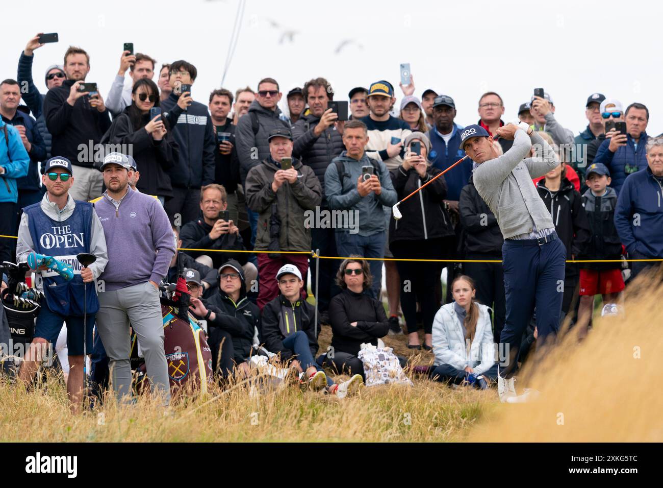 Troon, Scotland, UK. 21st July 2024. Round Four of the 152nd Open ...