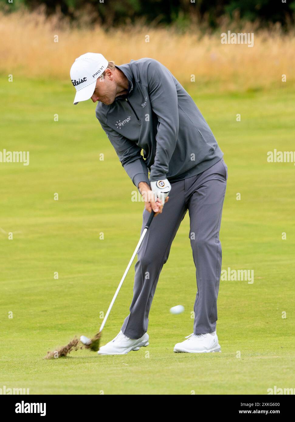Troon, Scotland, UK. 21st July 2024. Round Four of the 152nd Open ...
