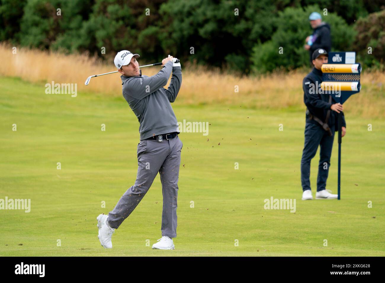 Troon, Scotland, UK. 21st July 2024. Round Four of the 152nd Open ...
