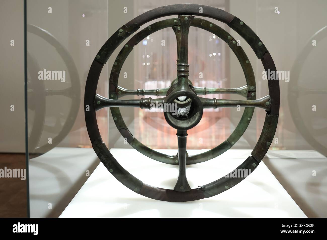 Nuremberg, Germany. 23rd July, 2024. A pair of wheels from the Bronze ...
