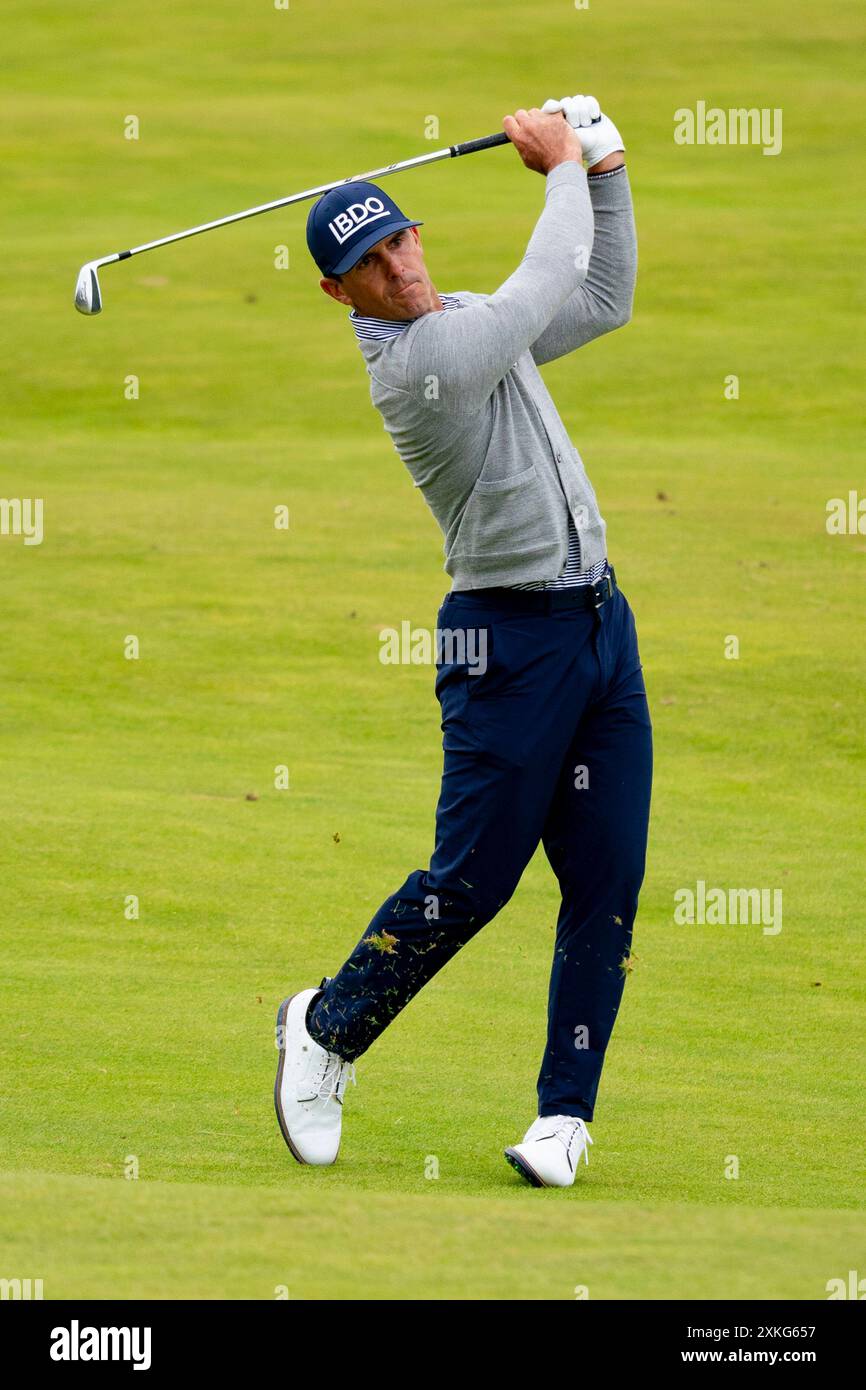 Troon, Scotland, UK. 21st July 2024. Round Four of the 152nd Open ...