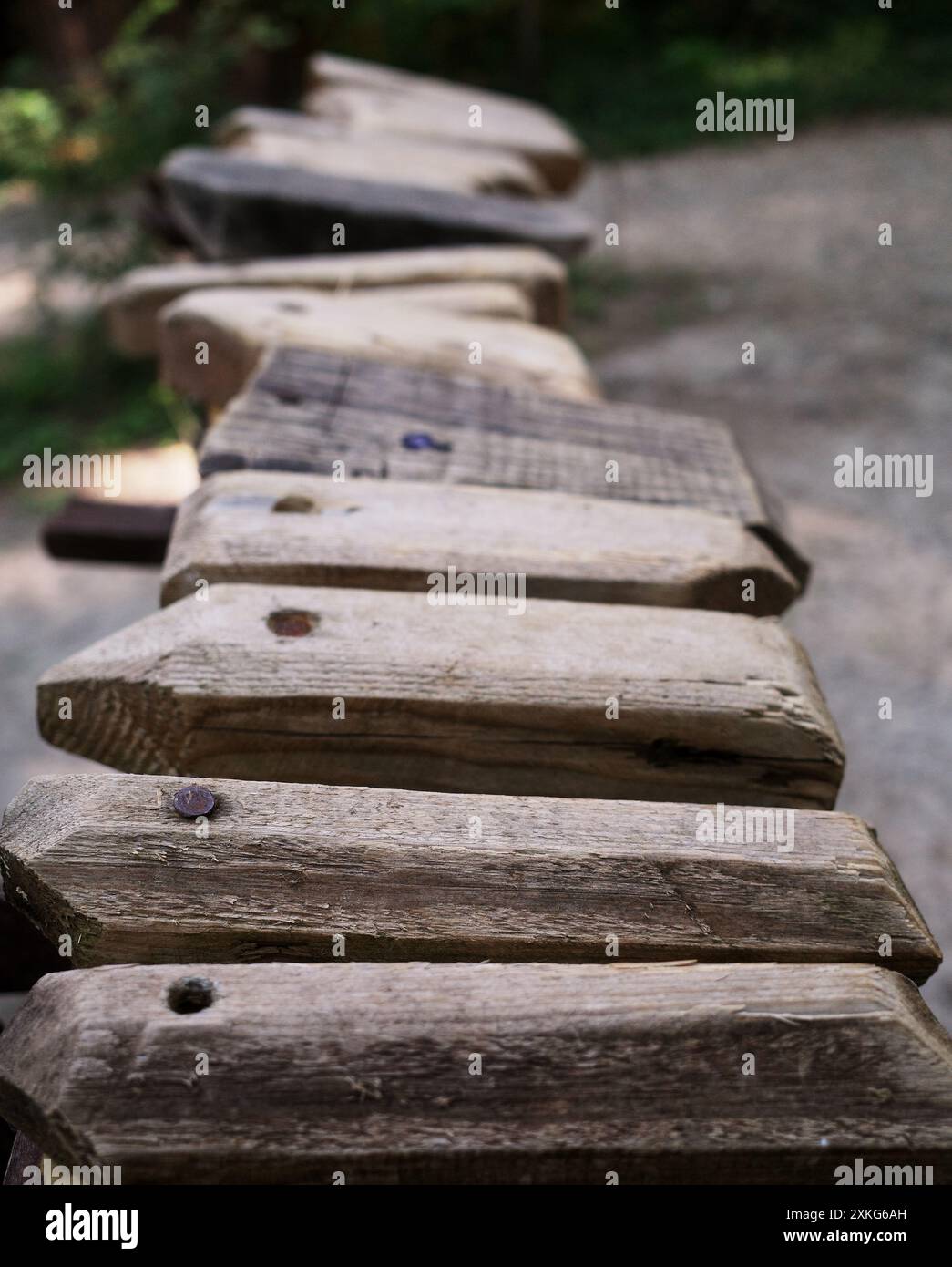 An African musical instrument xylophone made of wood. Ethnic musical ...