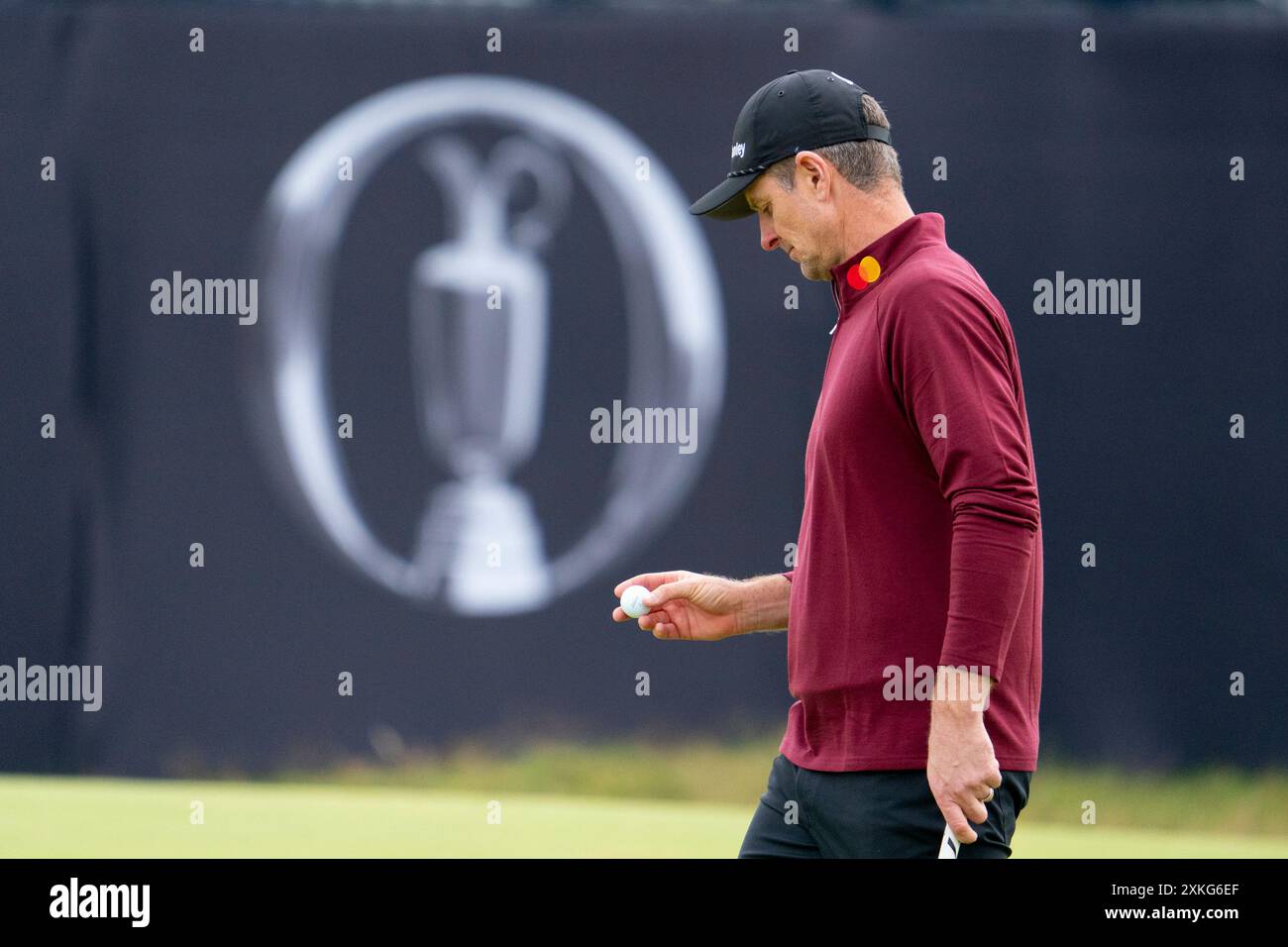 Troon, Scotland, UK. 21st July 2024. Round Four of the 152nd Open ...
