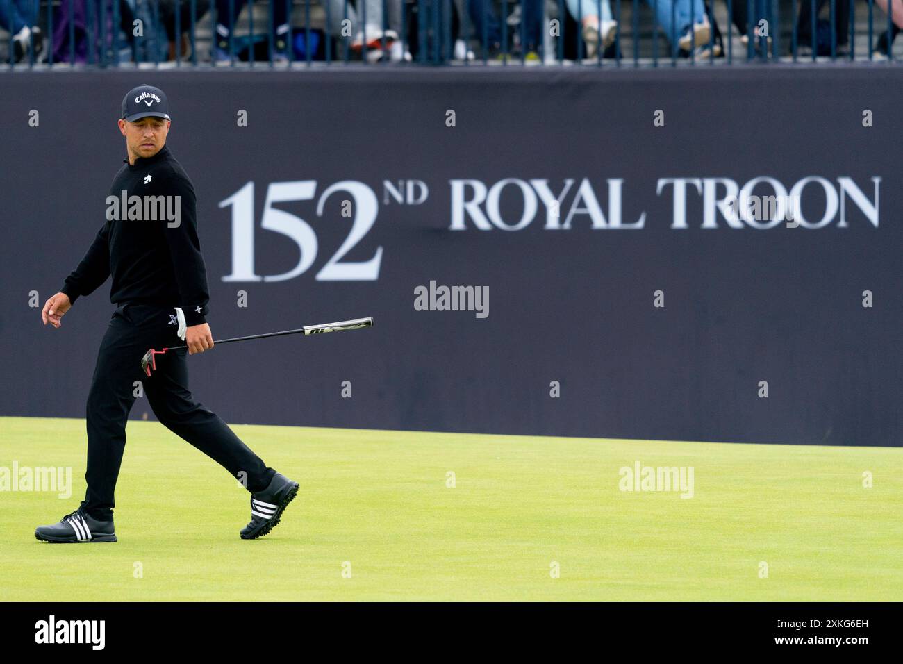 Troon, Scotland, UK. 21st July 2024. Round Four of the 152nd Open ...
