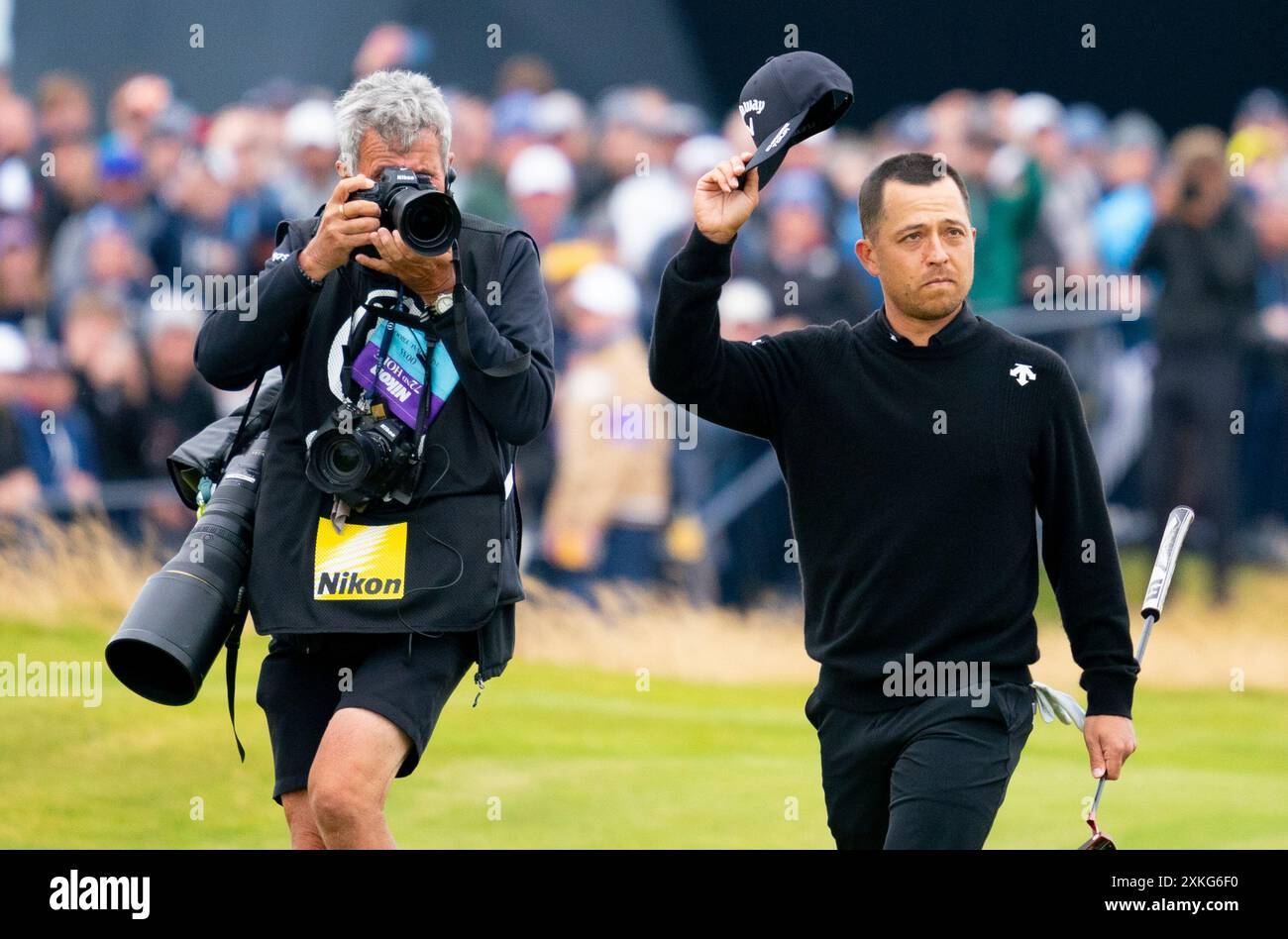 Troon, Scotland, UK. 21st July 2024. Round Four of the 152nd Open ...