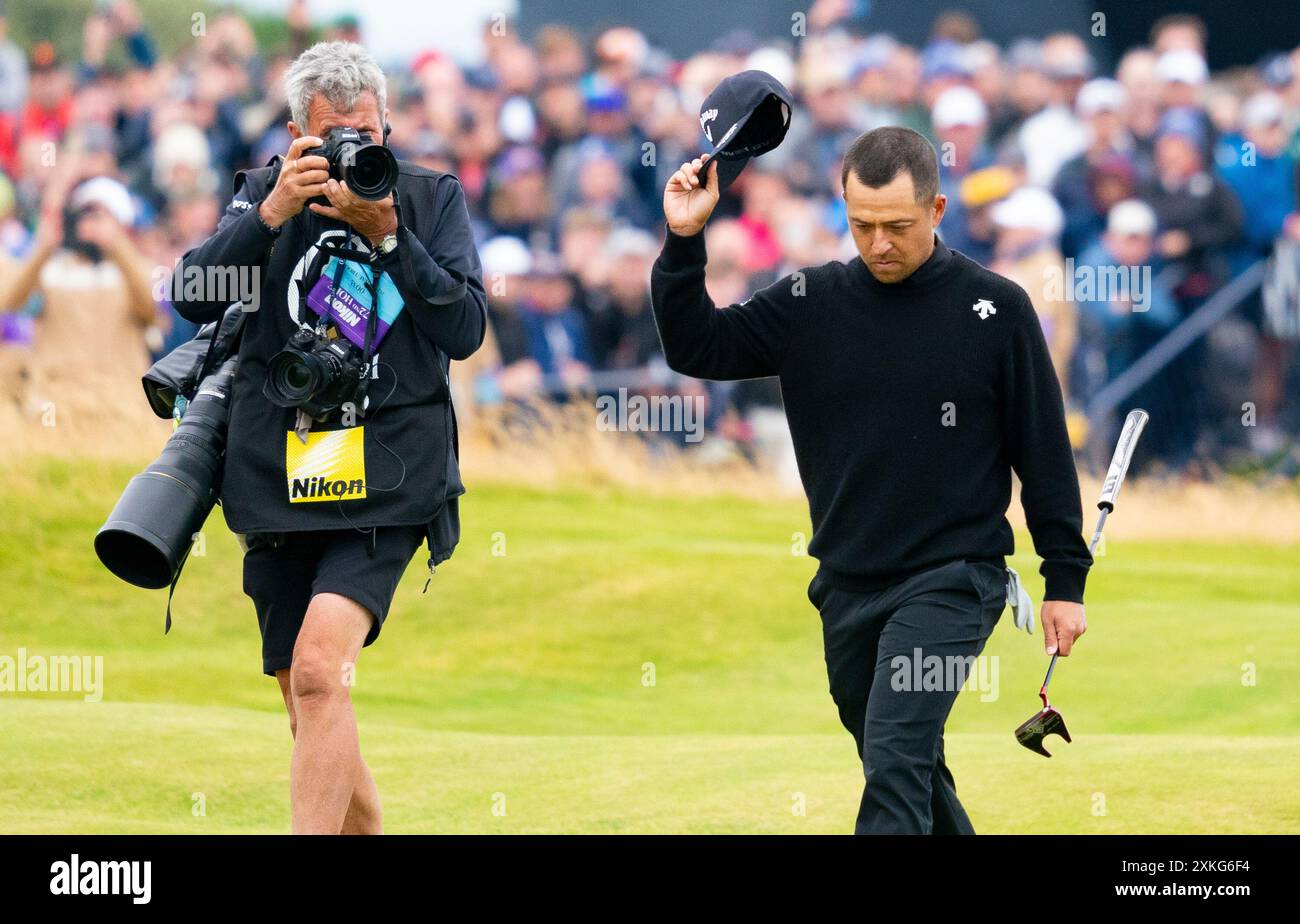 Troon, Scotland, UK. 21st July 2024. Round Four of the 152nd Open ...