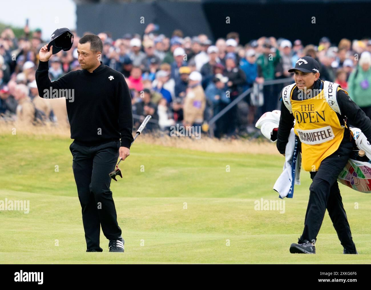 Troon, Scotland, UK. 21st July 2024. Round Four of the 152nd Open ...