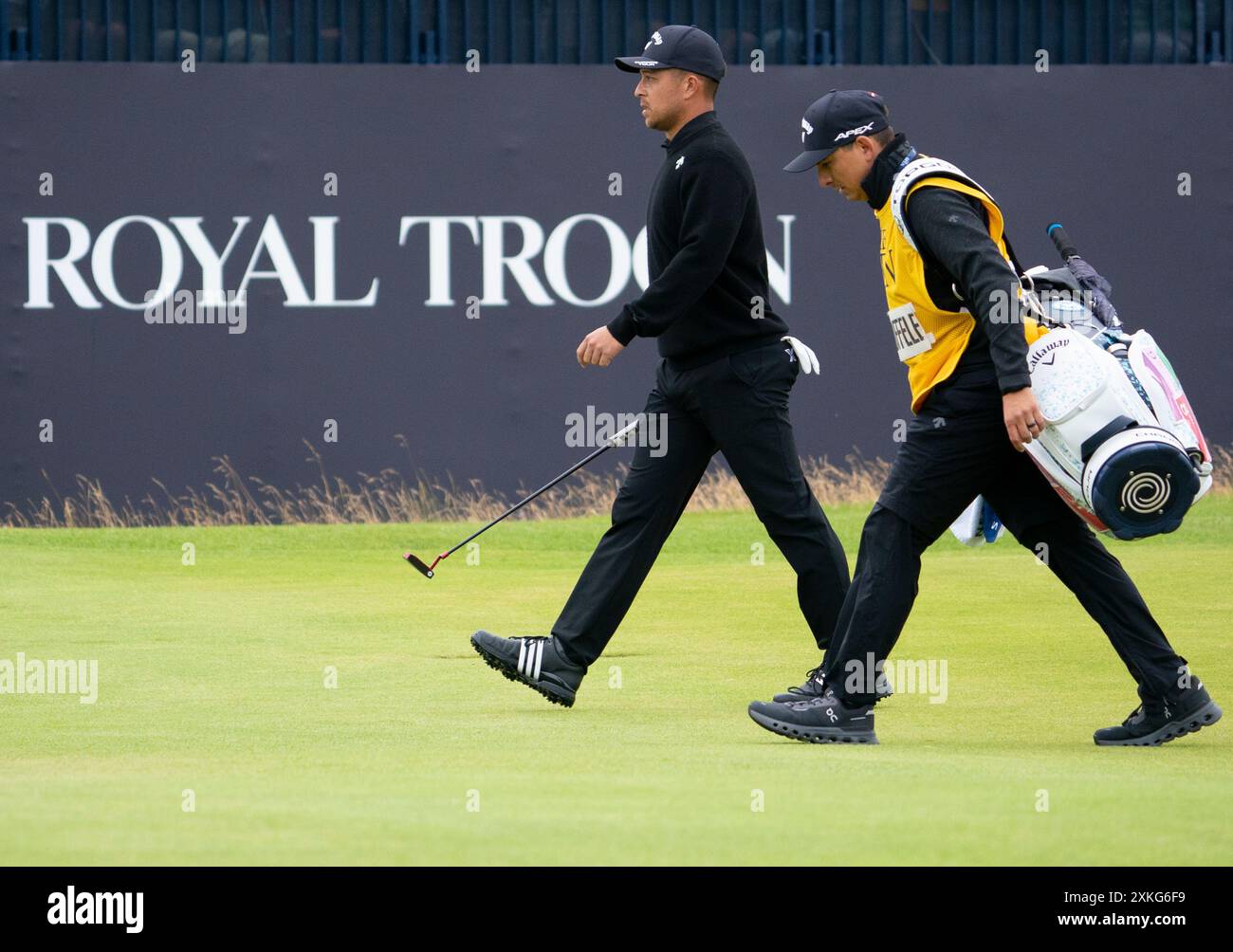 Troon, Scotland, UK. 21st July 2024. Round Four of the 152nd Open ...