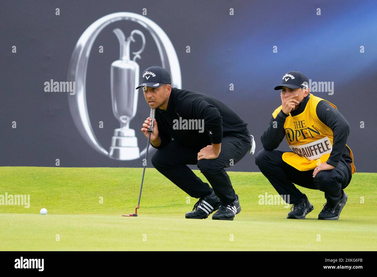 Troon, Scotland, UK. 21st July 2024. Round Four of the 152nd Open ...