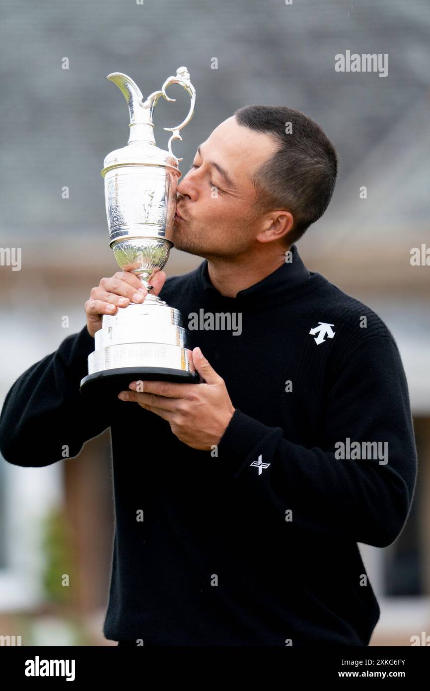Troon, Scotland, UK. 21st July 2024. Round Four of the 152nd Open ...