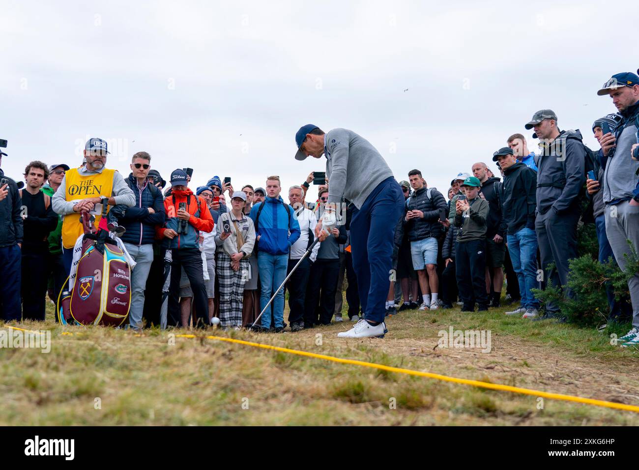 Troon, Scotland, UK. 21st July 2024. Round Four of the 152nd Open ...