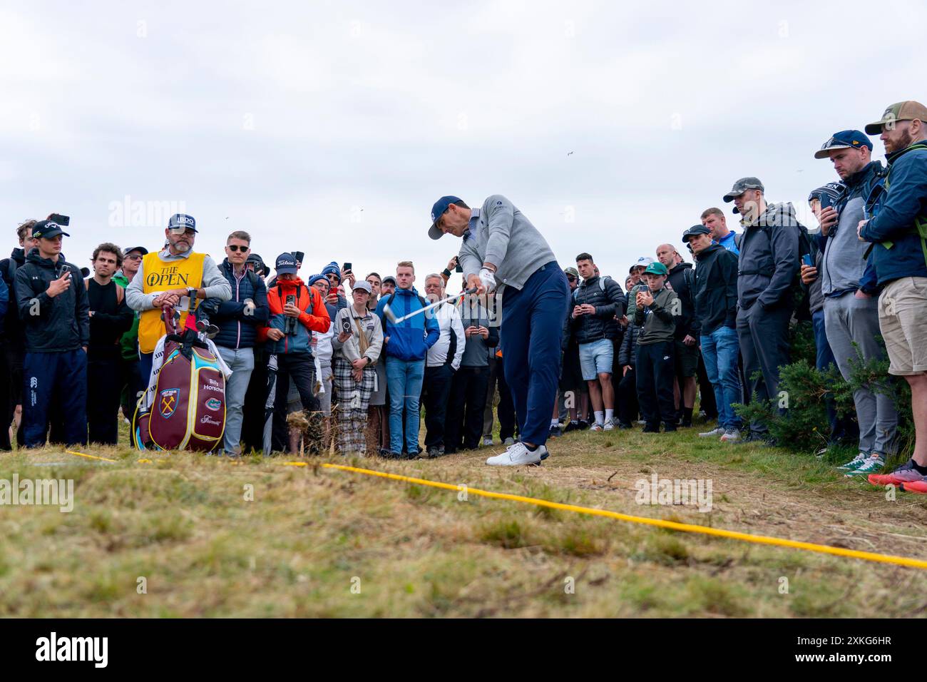 Troon, Scotland, UK. 21st July 2024. Round Four of the 152nd Open ...