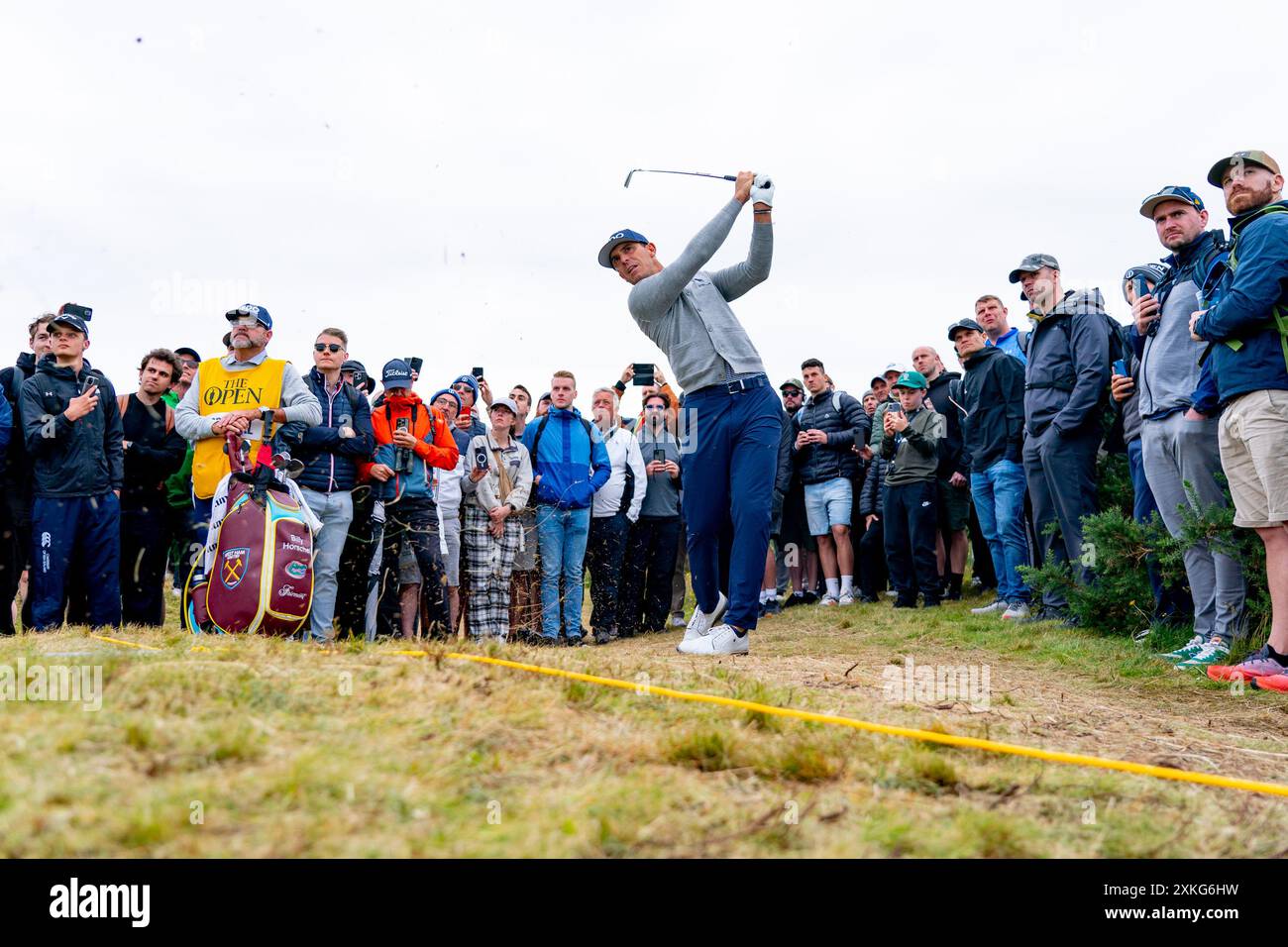 Troon, Scotland, UK. 21st July 2024. Round Four of the 152nd Open ...