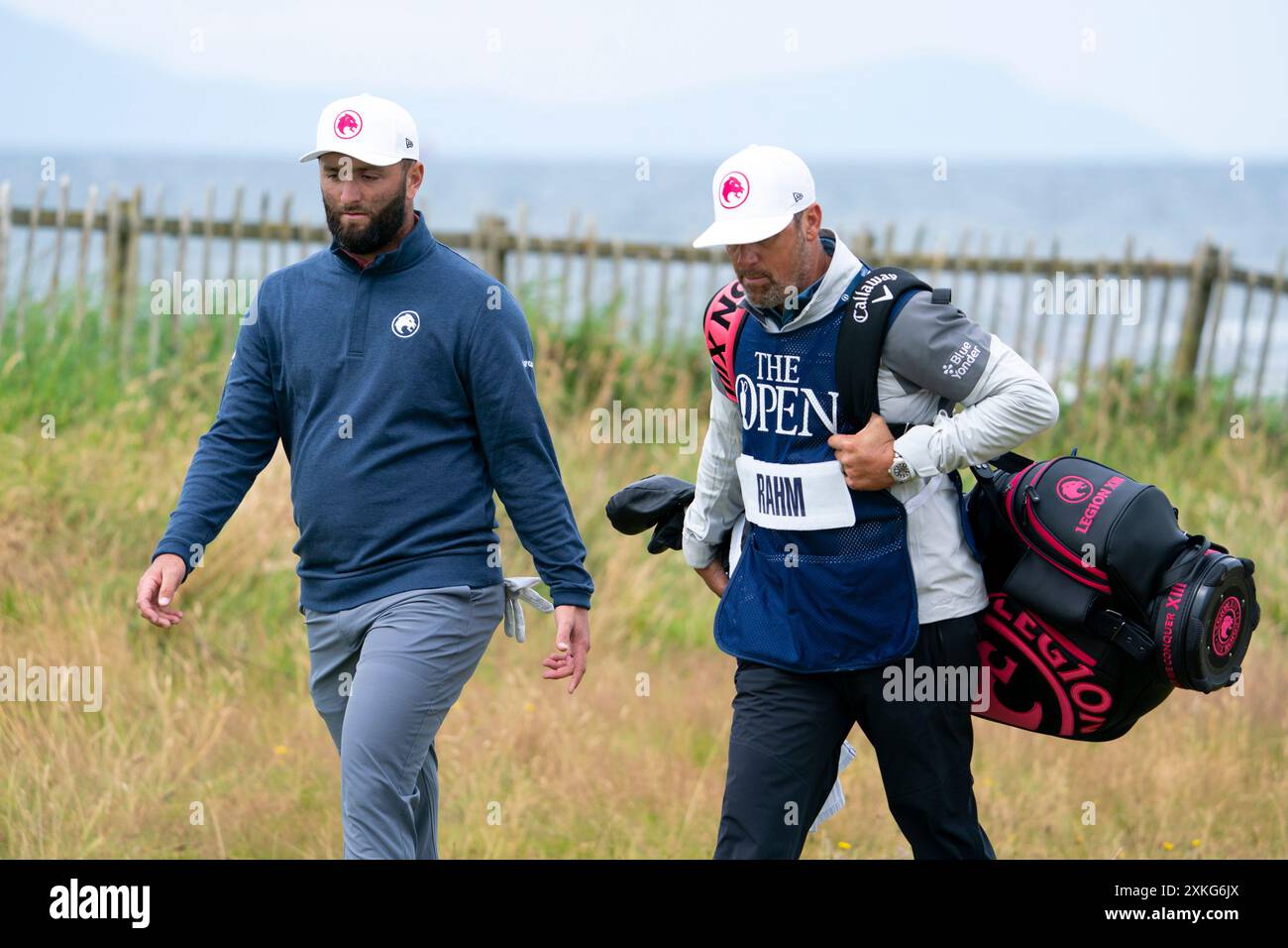 Troon, Scotland, UK. 21st July 2024. Round Four of the 152nd Open ...