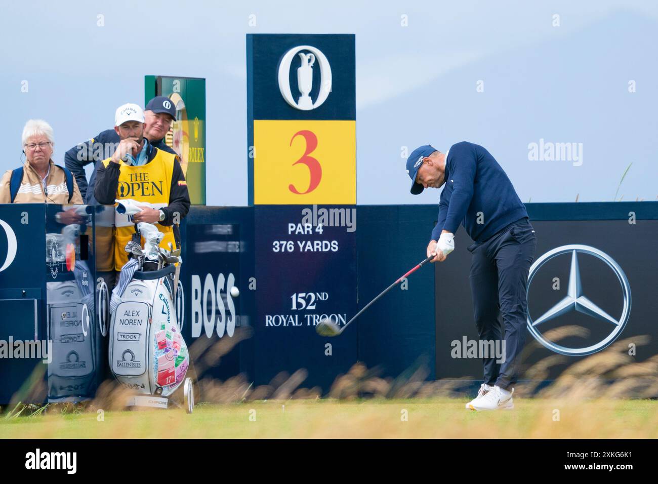 Troon, Scotland, UK. 21st July 2024. Round Four of the 152nd Open ...