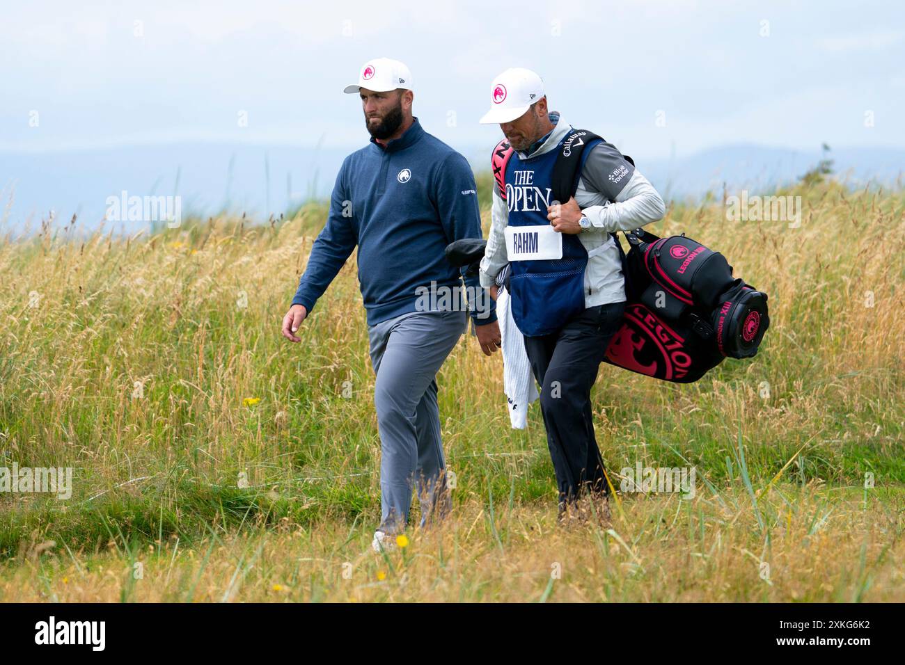 Troon, Scotland, UK. 21st July 2024. Round Four of the 152nd Open ...