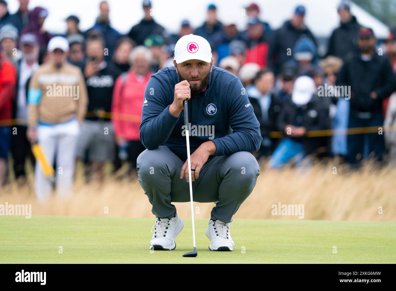 Troon, Scotland, UK. 21st July 2024. Round Four of the 152nd Open ...