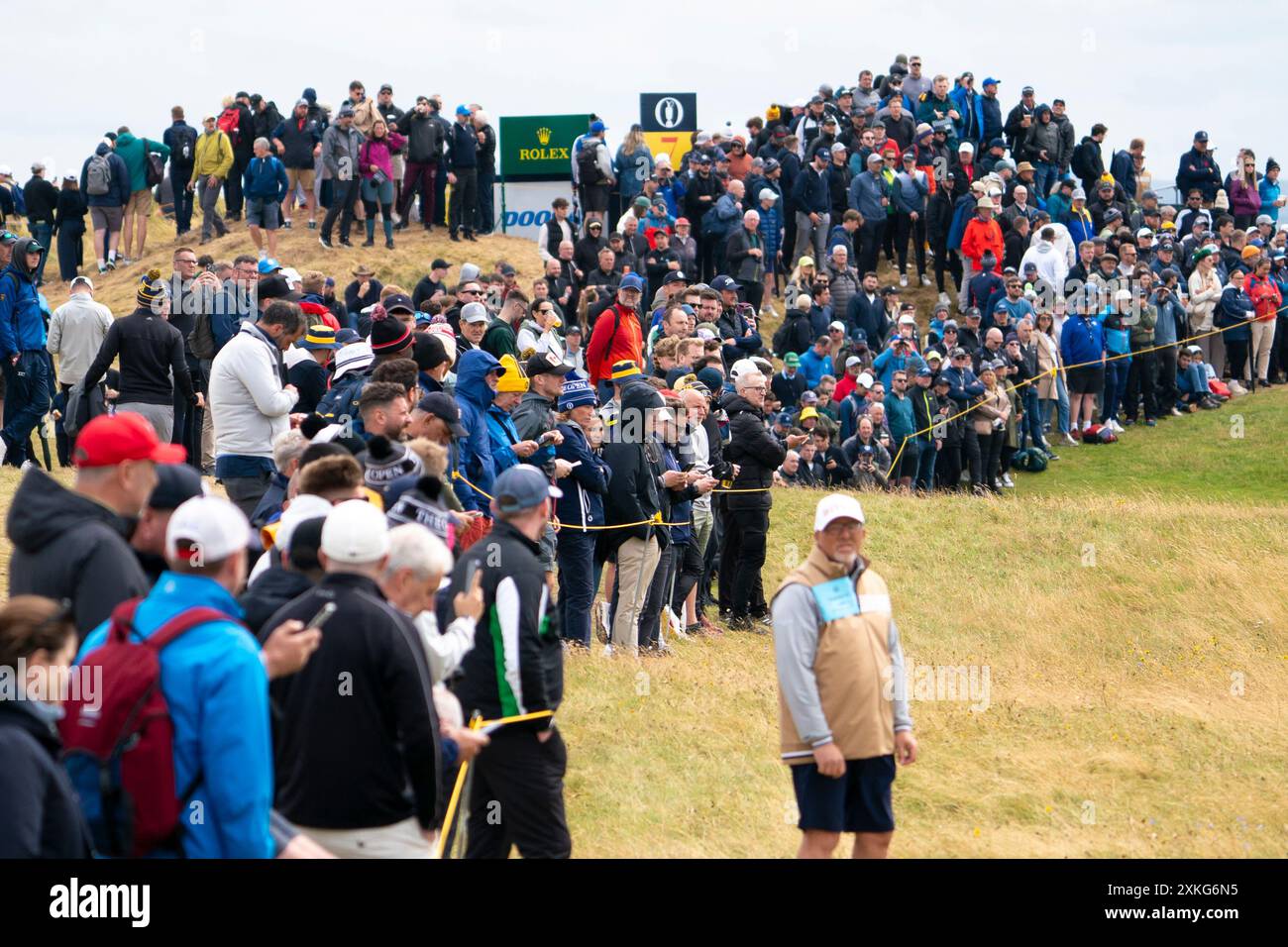 Troon, Scotland, UK. 21st July 2024. Round Four of the 152nd Open ...