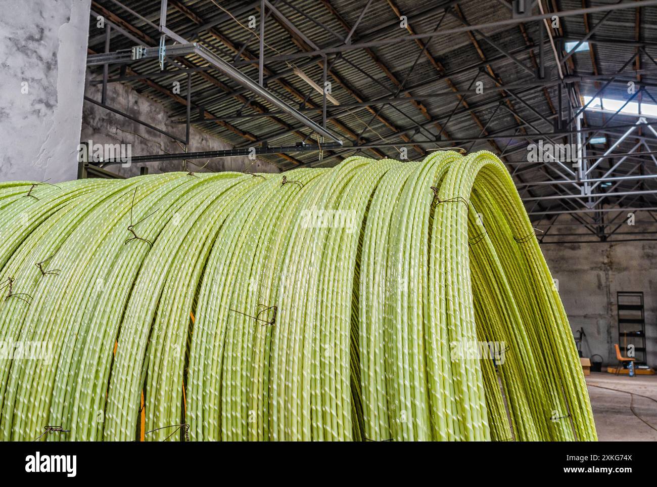 Wire rod coil hi-res stock photography and images - Alamy