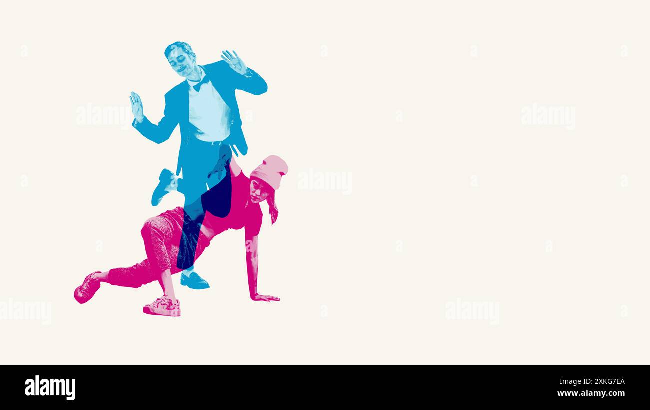 Blend of classical and contemporary street dance, featuring formal ...