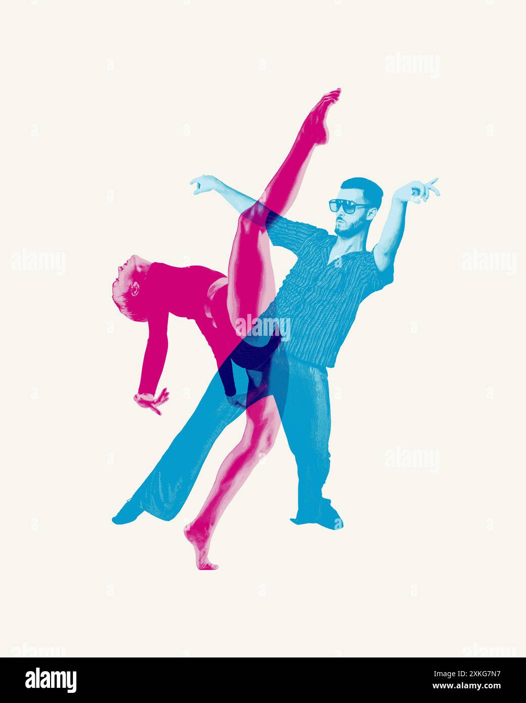 Vivid fusion of classical and contemporary dance, showcasing female ...