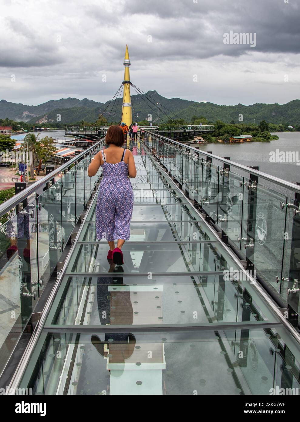 Sky Walk Kanchanaburi Stock Photo - Alamy